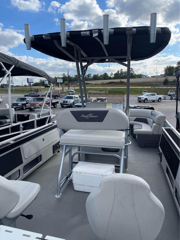 2024 SunChaser Geneva Fish 22 CC Pontoon for sale - YachtWorld