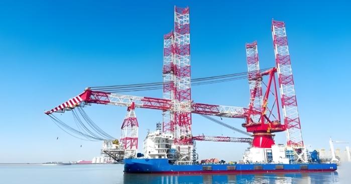 Nieuw 2024 Offshore 135M SELF-PROPELLED WIND INSTALLATION BARGE ...