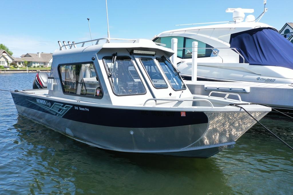 Used Hewescraft Aluminium Fish 240 Ocean Pro Et Ht boats for sale in ...