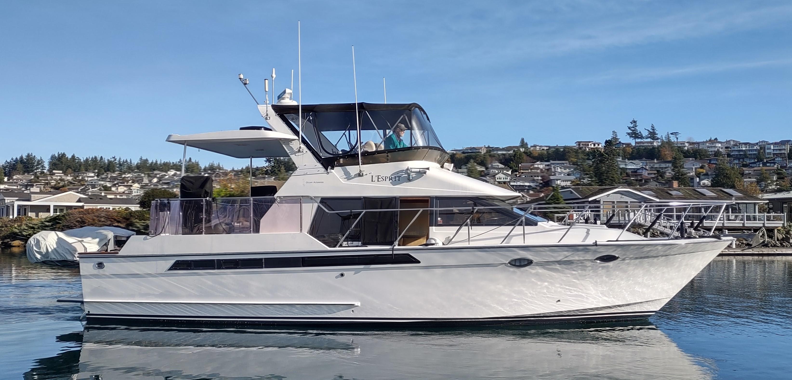 1989 Ocean Alexander 440 CPMY Motor Yachts for sale - YachtWorld