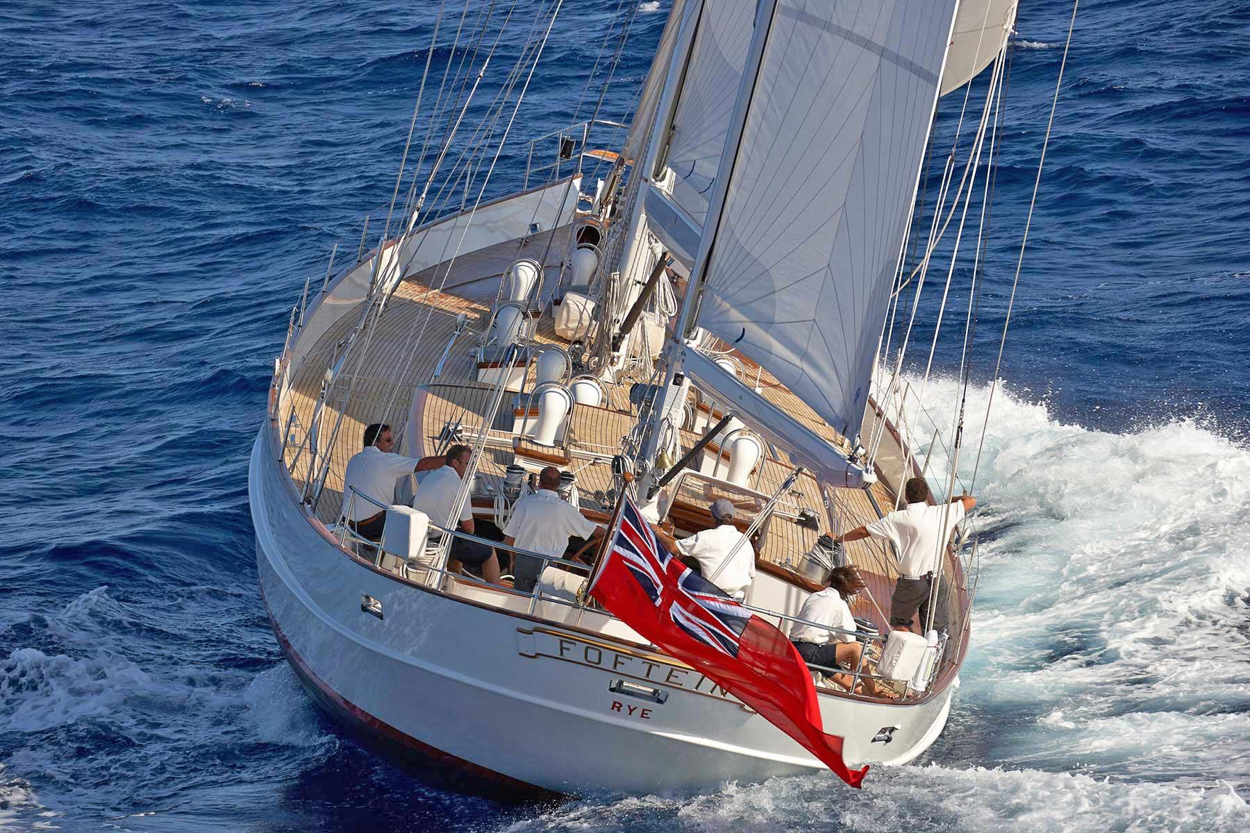 FOFTEIN STAR Ketch Royal Huisman for sale - YachtWorld