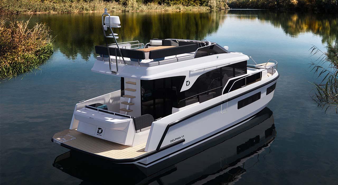 Delphia Yachts 11 FlyLounge 11m 2023, Łodzie typu Flybridge- Schleswig-Holstein| Lodzie24
