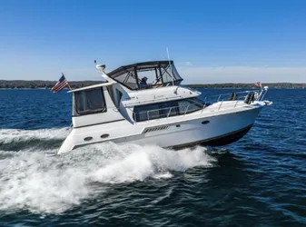 Logos Yacht for Sale | 42 Carver Yachts Green Bay, WI | Denison Yacht Sales