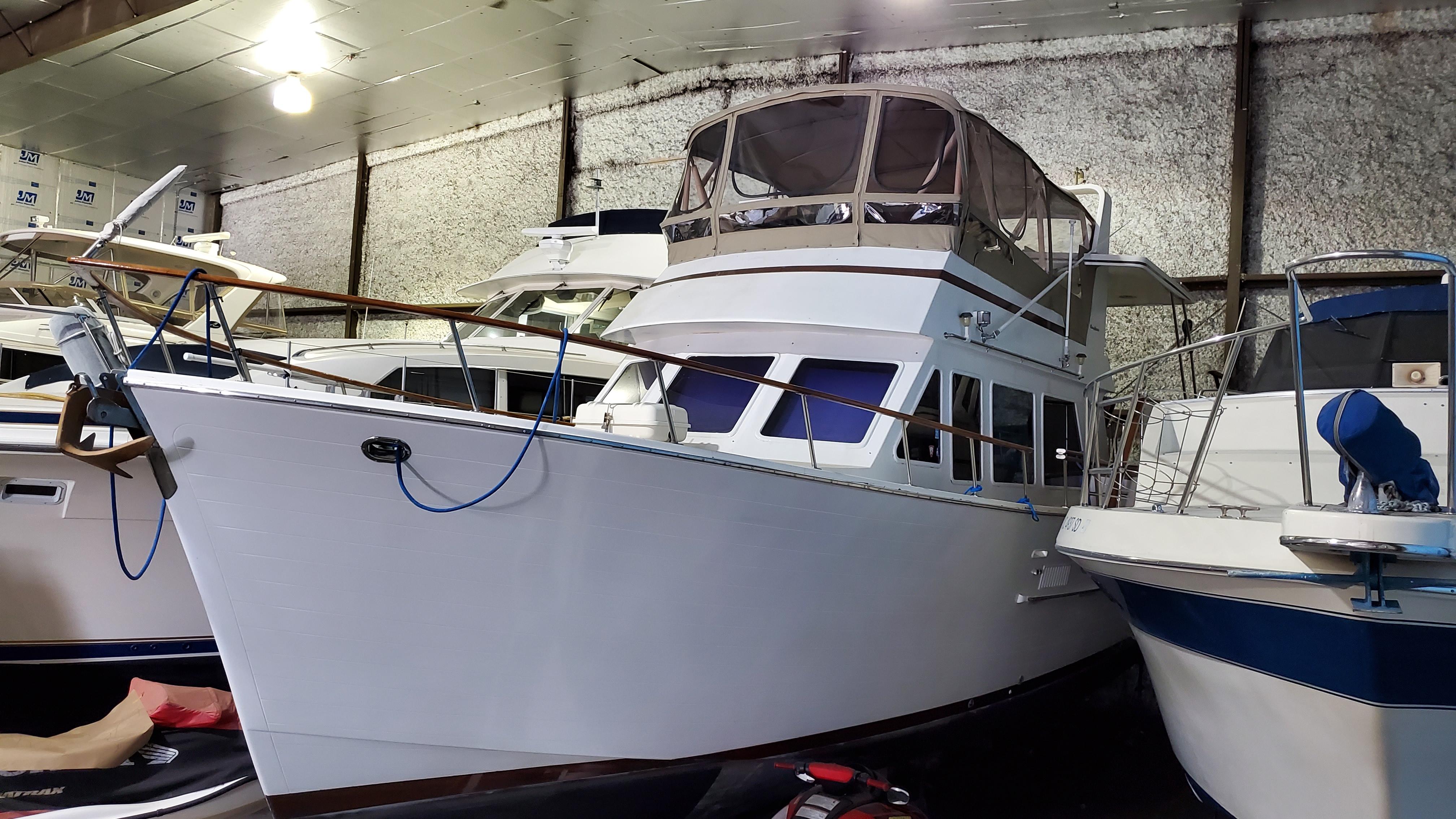 1984 Ocean Alexander 43 Flush Aft Deck Aft Cabin for sale - YachtWorld