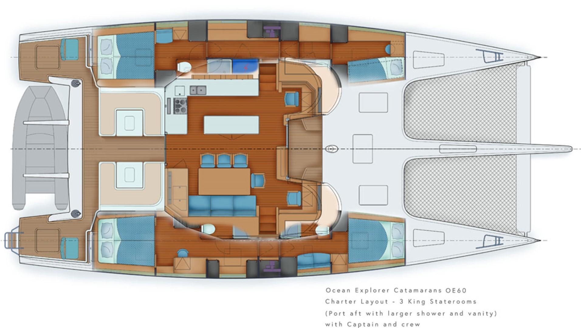 2024 Ocean Explorer Catamarans 60 Katamaran (Segel) Kaufen - YachtWorld