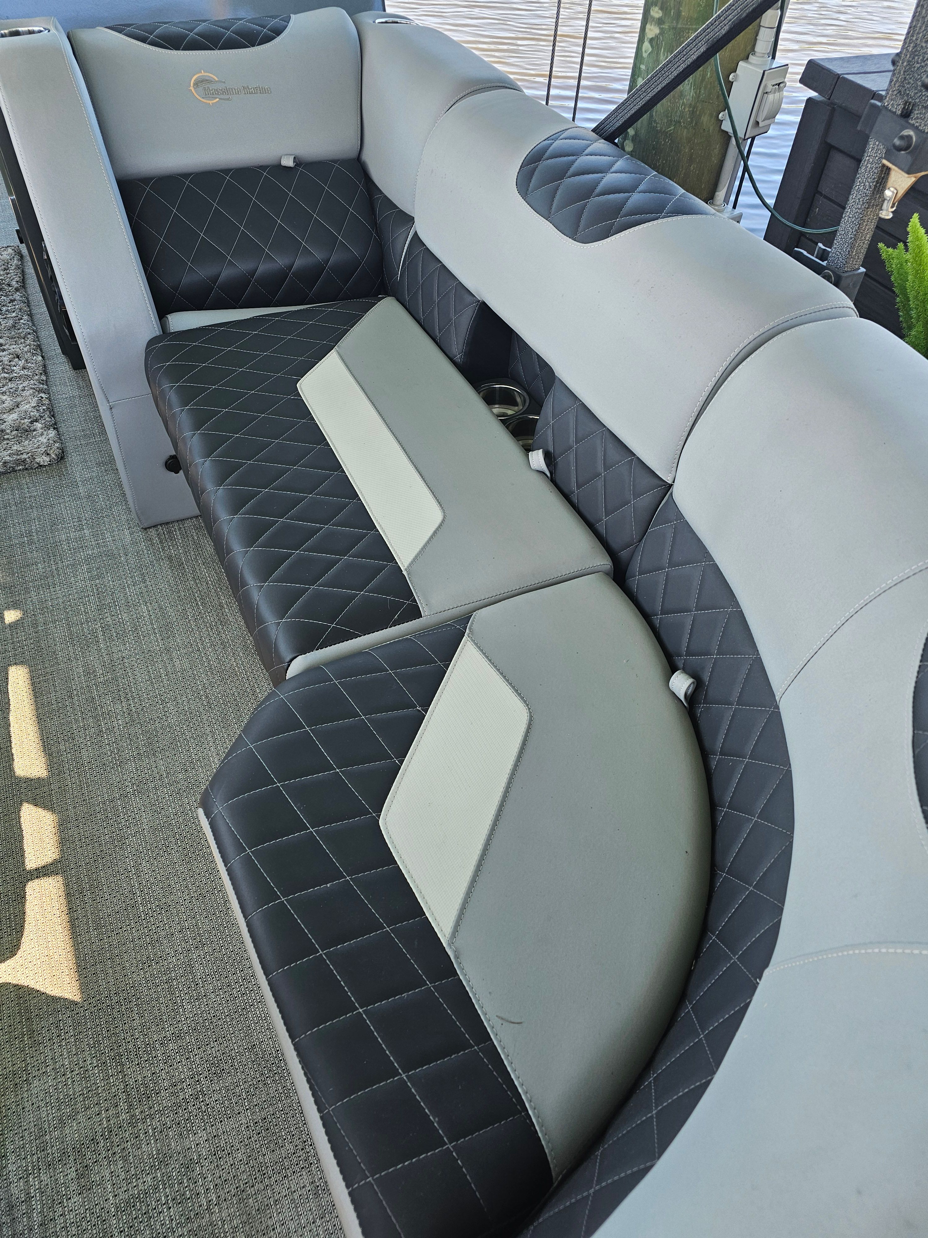 2025 Massimo Marine T-25 ULTRA Lounger Tritoon Bateaux ponton à vendre ...