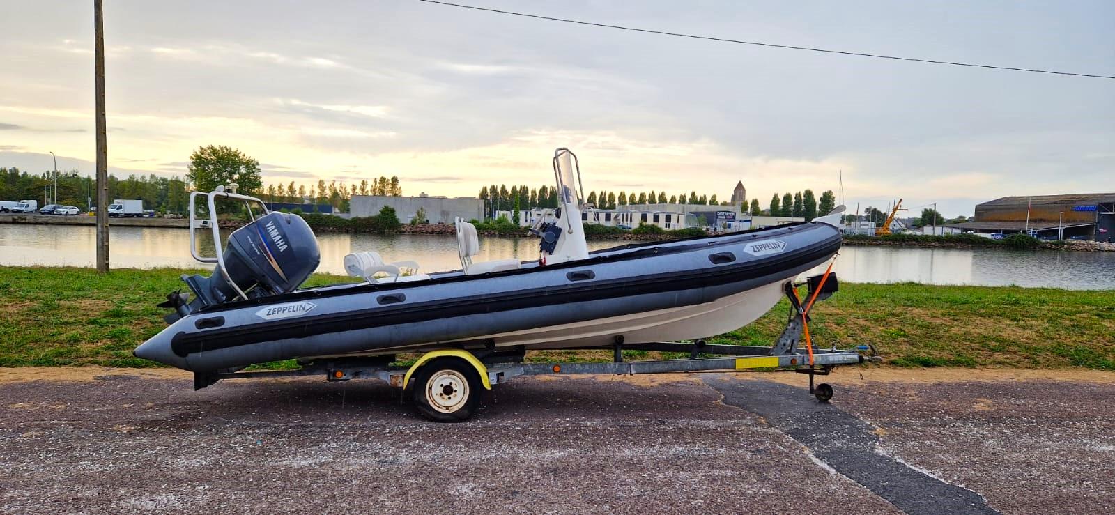 2005 Zeppelin Inflatables COMMAND 22 V PRO RIB Rigid Sports Inflatables ...