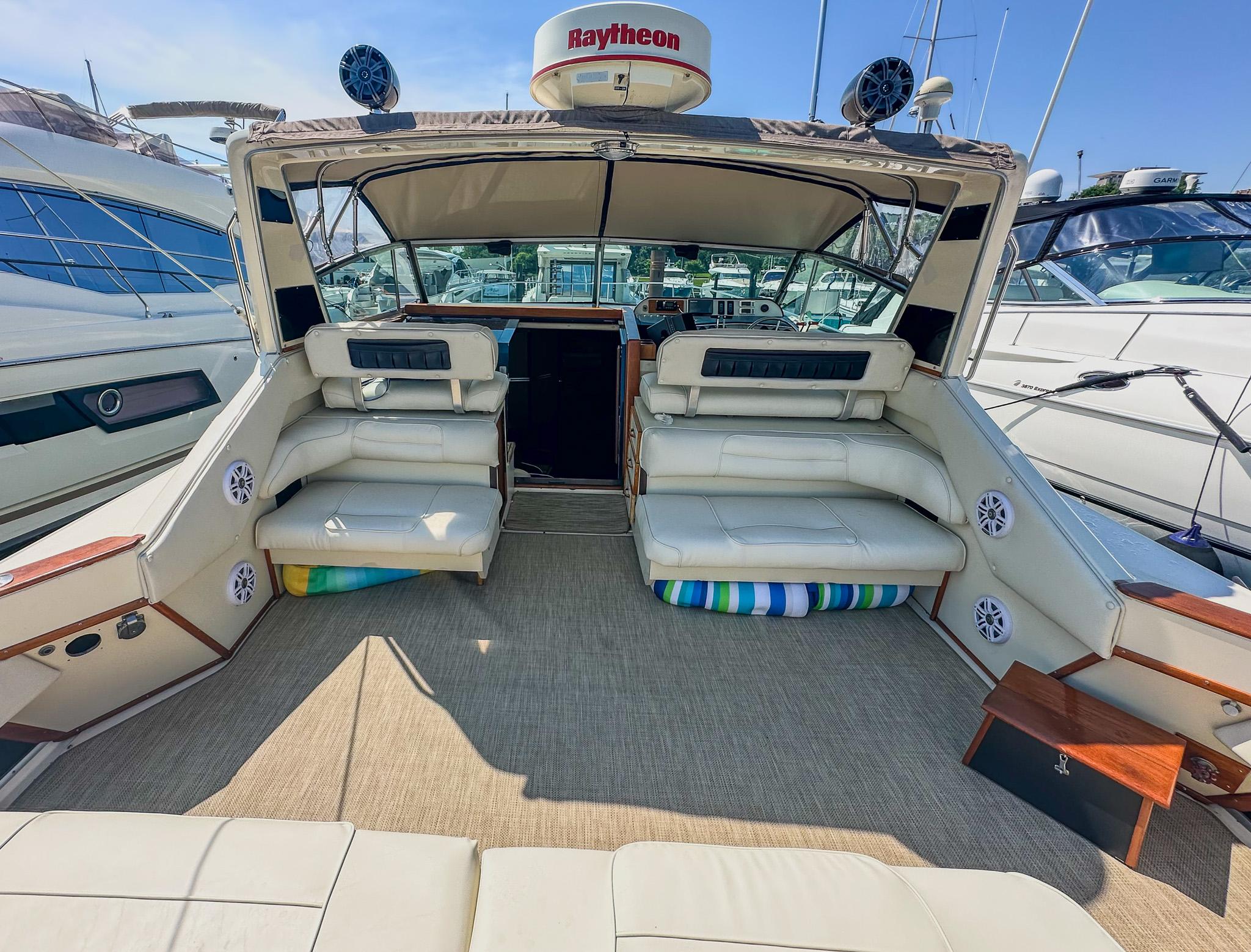 1984 Sea Ray Express Cruiser/Tender included Express Cruiser for sale ...