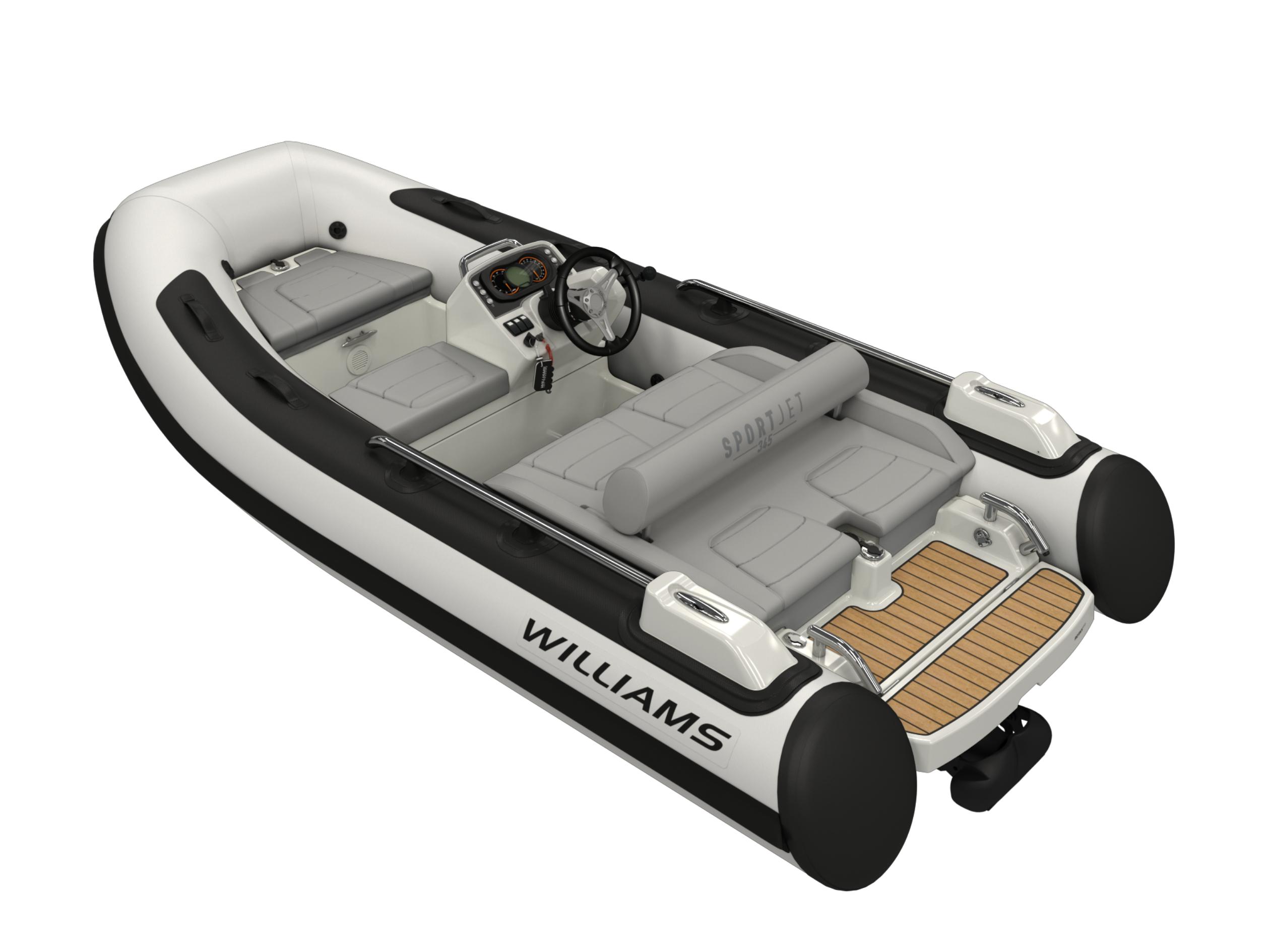 2025 Williams Jet Tenders Sportjet 345 RIB-gummijolle till salu- YachtWorld