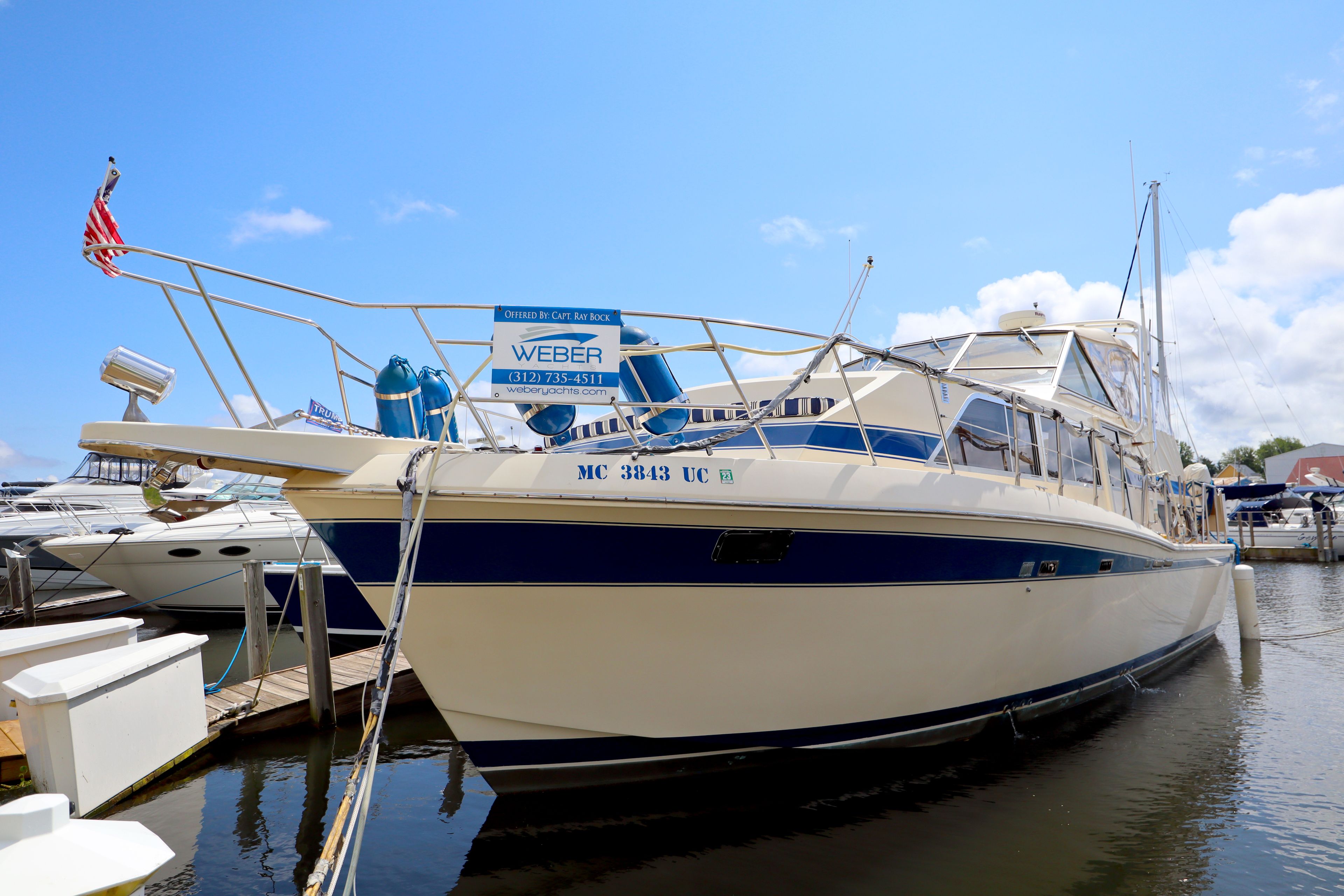 1984 Chris-Craft 381 Catalina - Weber Yachts