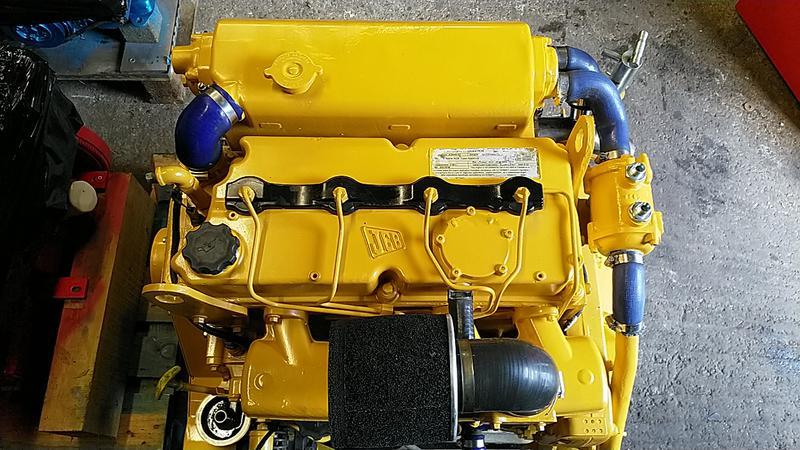 Used 2013 Mermaid Marine JCB Mermaid J444 84hp Marine Diesel Engine ...