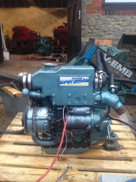 Used 1991 Perkins Perkins Perama M30 Marine Diesel Engine Breaking For ...