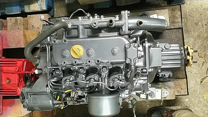 Used 1984 Yanmar Yanmar 3GMD 20hp Marine Diesel Engine Package | Boats ...