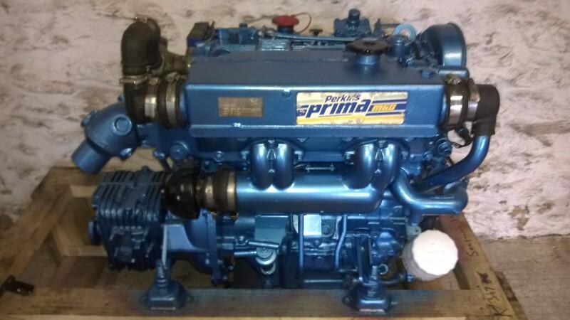 Perkins Perkins Prima M60 Marine Diesel Engine Breaking For Spares 59ps ...