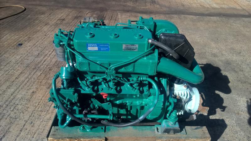 Occasion 1987 Volvo Volvo Penta 2003T 43hp Marine Diesel Engine Package ...