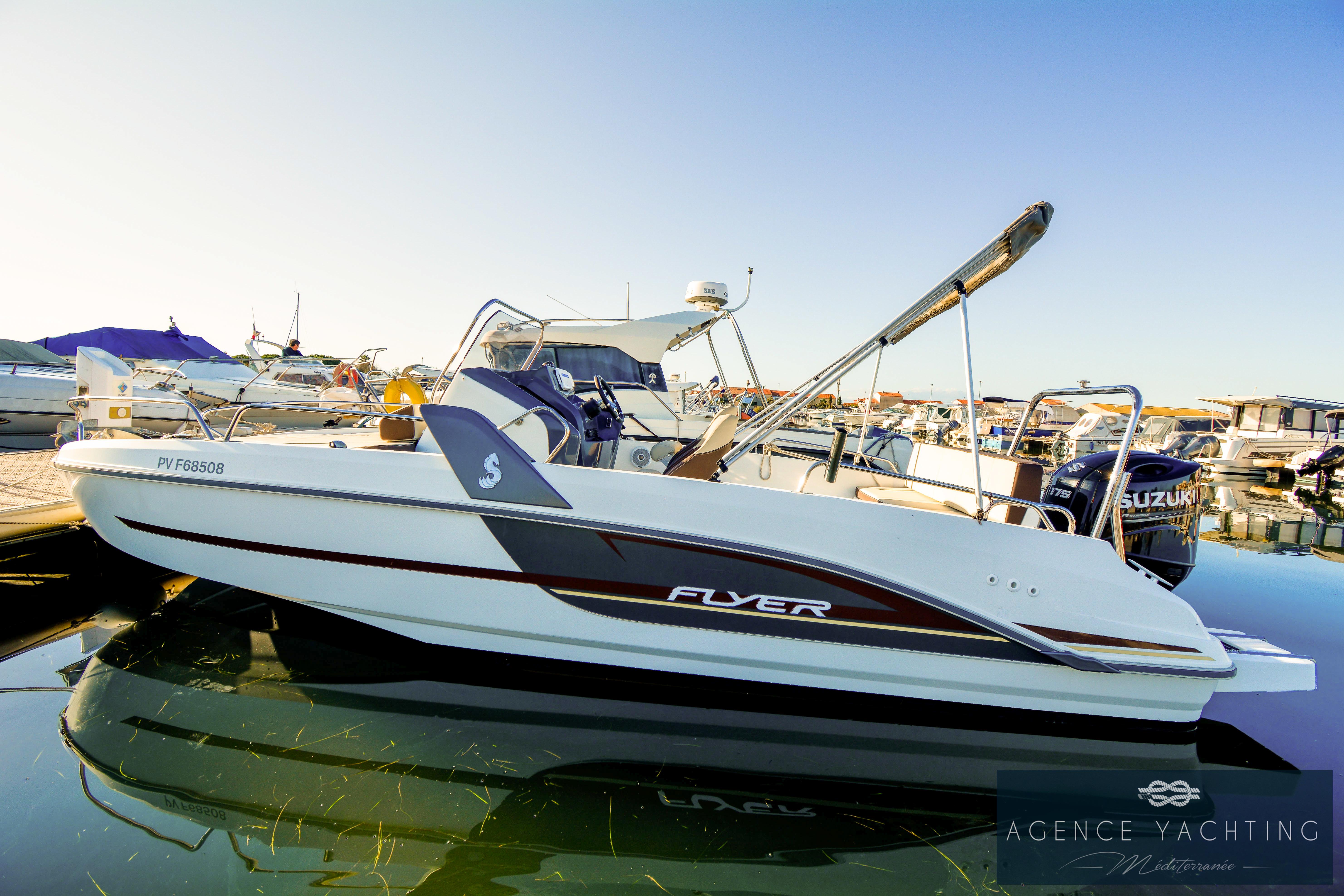 2017 Beneteau Flyer 6.6 Sundeck Ski and Wakeboard Boat for sale ...