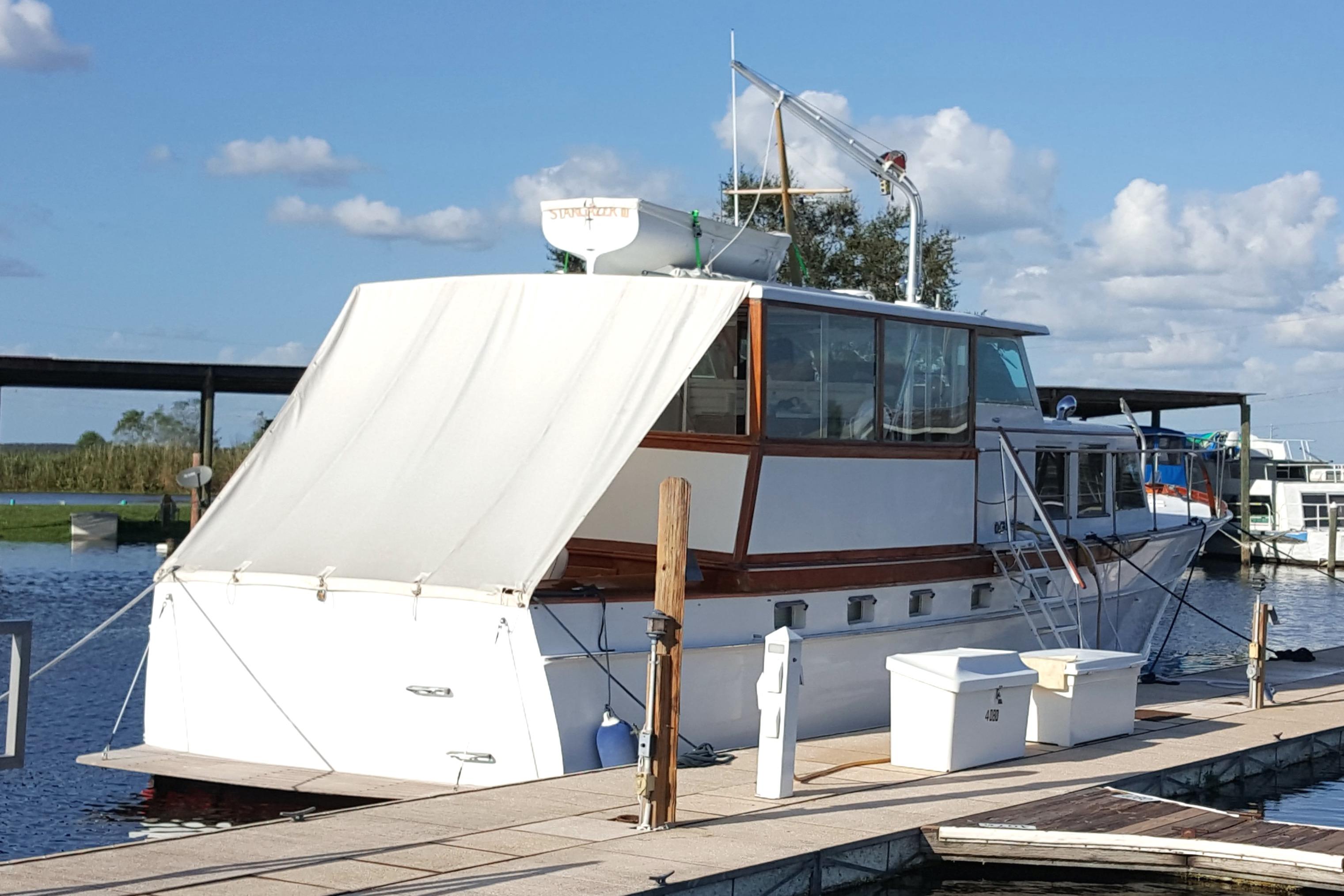 1956 Trumpy 55' Cockpit Cruiser Motoryacht Antique and Classic for sale ...