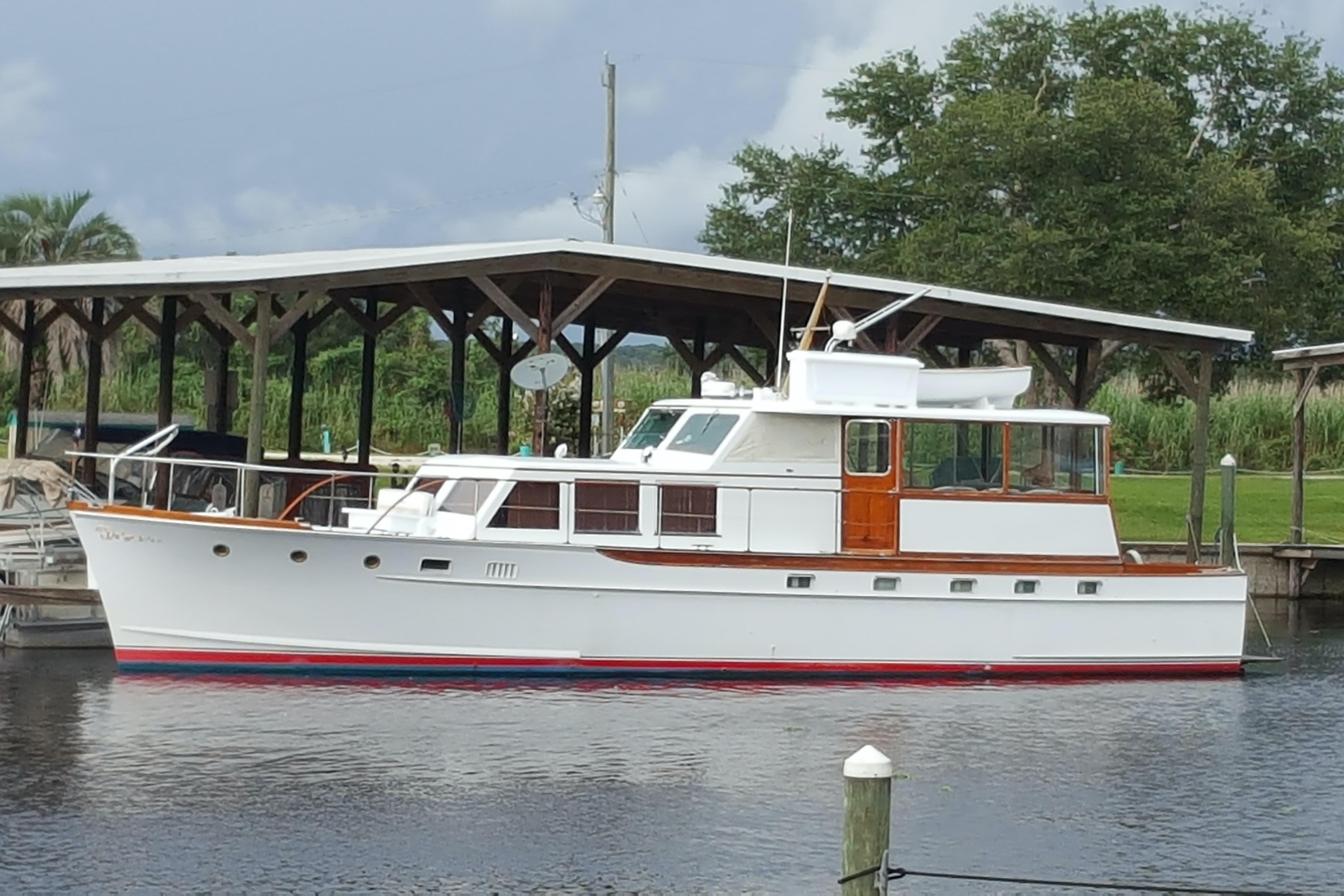 1956 Trumpy 55' Cockpit Cruiser Motoryacht Klassische Motorboote Kaufen ...