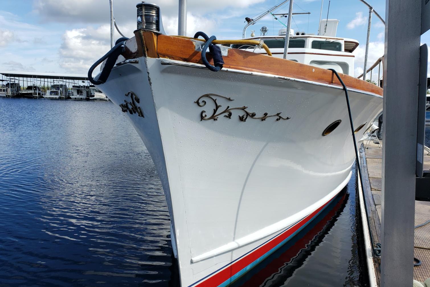 1956 Trumpy 55' Cockpit Cruiser Motoryacht Antique and Classic for sale ...