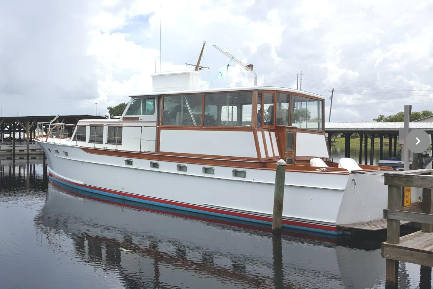 1956 Trumpy 55' Cockpit Cruiser Motoryacht Klassische Motorboote Kaufen ...