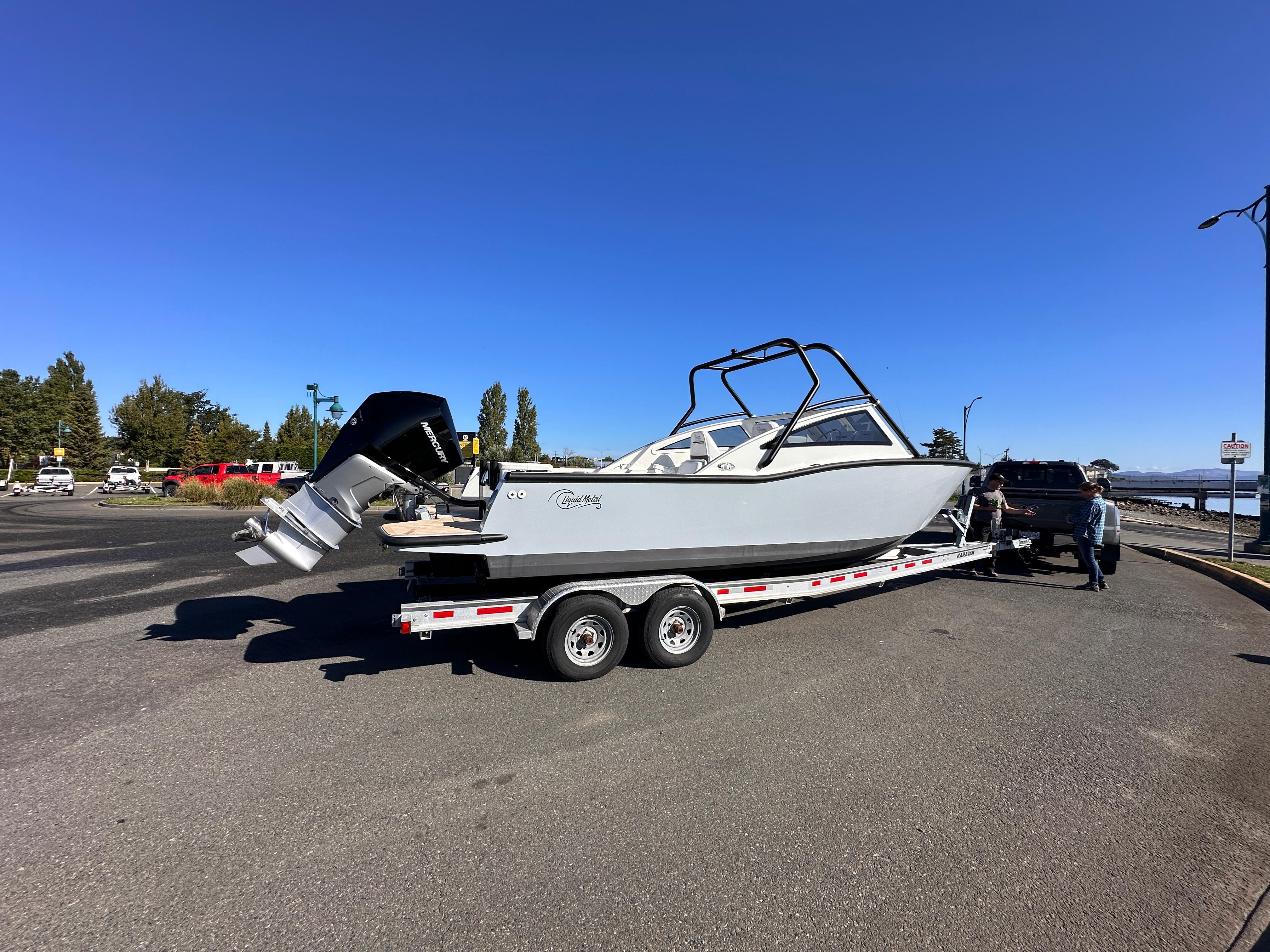 2024 Liquid Metal Marine Custom Dual Console Outboard Dual Console for ...