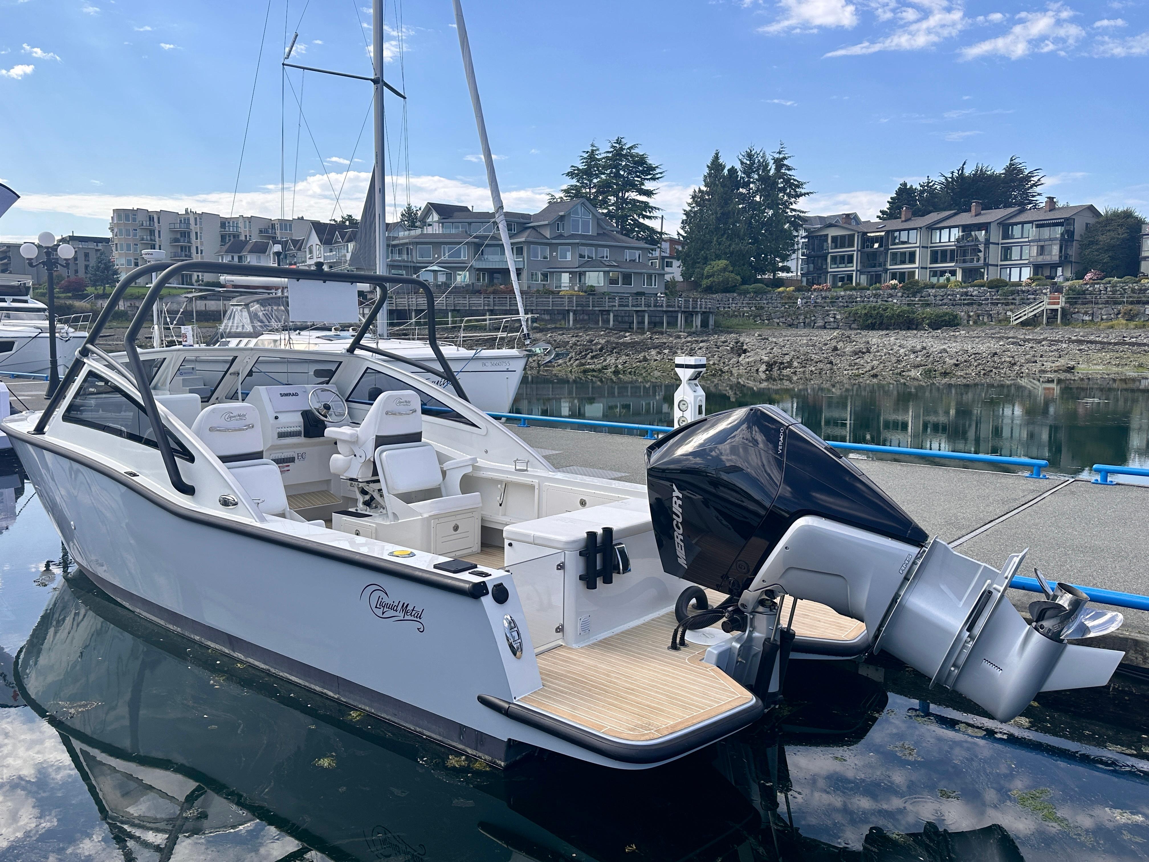 2024 Liquid Metal Marine Custom Dual Console Outboard Dual Console til ...