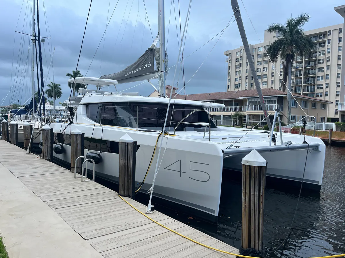 Leopard 45 Sail Catamaran Samin for sale | Leopard Brokerage