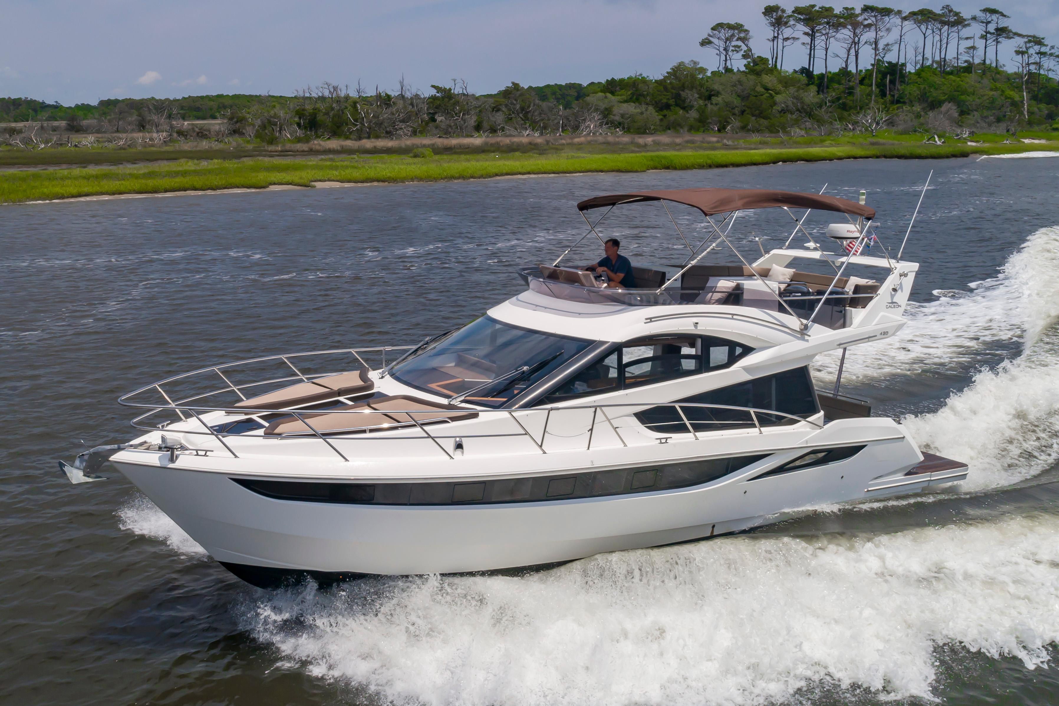 Used 2018 Galeon 420 Fly - North Carolina | TopBoats