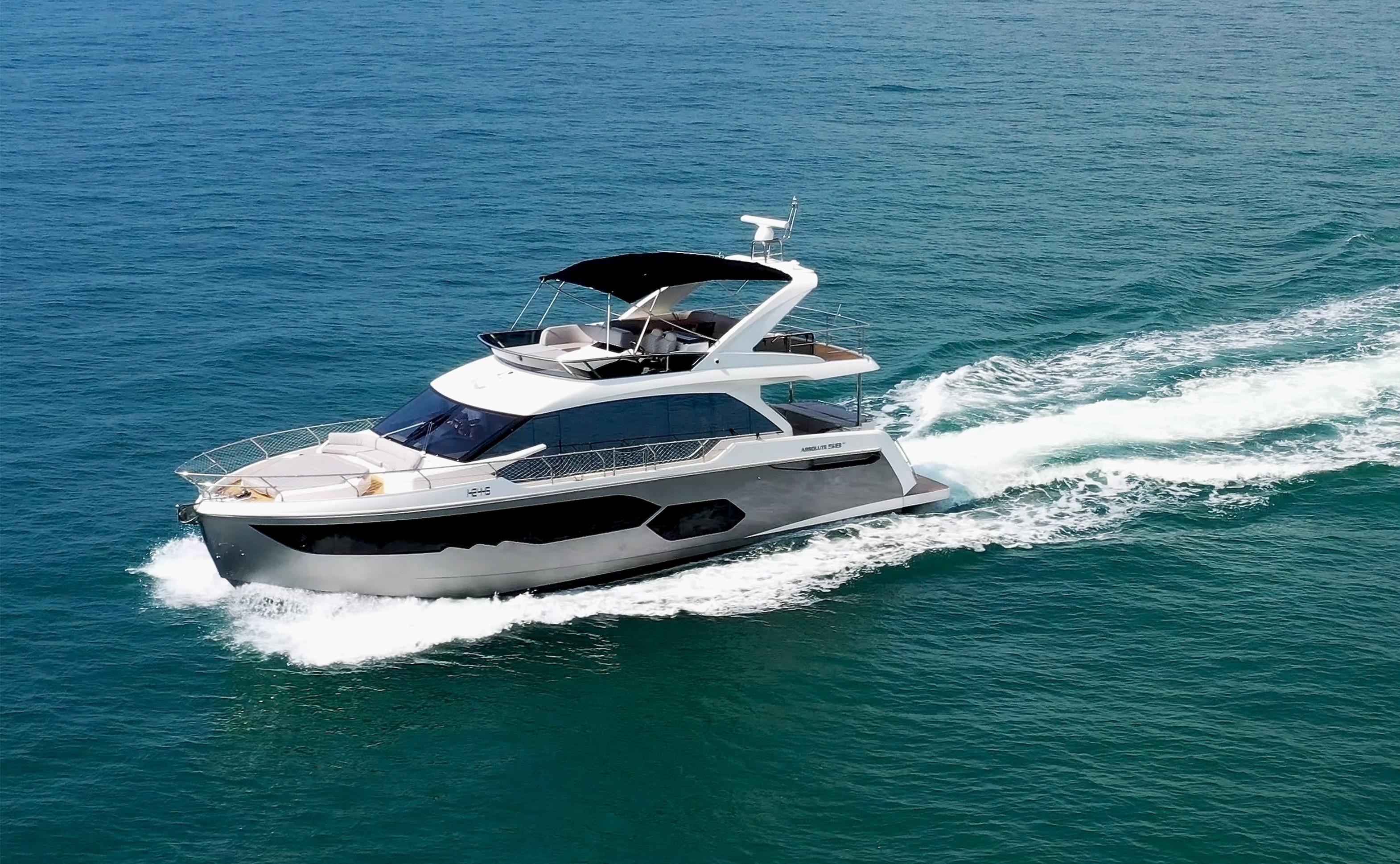 2017 Absolute 58 FLY Motor Yachts for sale - YachtWorld