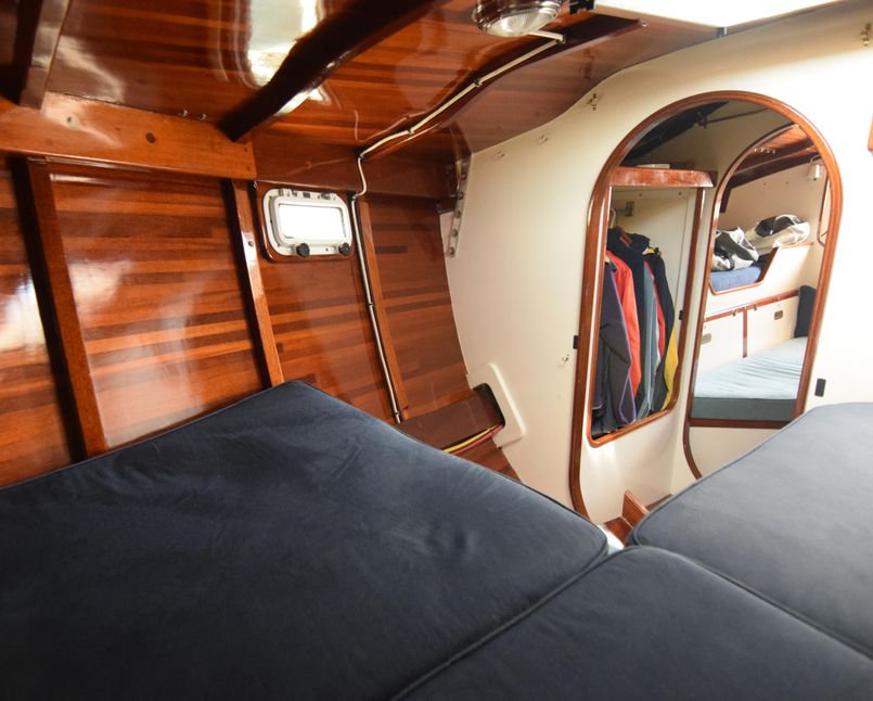 2000 Custom Tumbleweed/Tony Skidmore 36 Fin Keel Cutter Cutter for sale ...