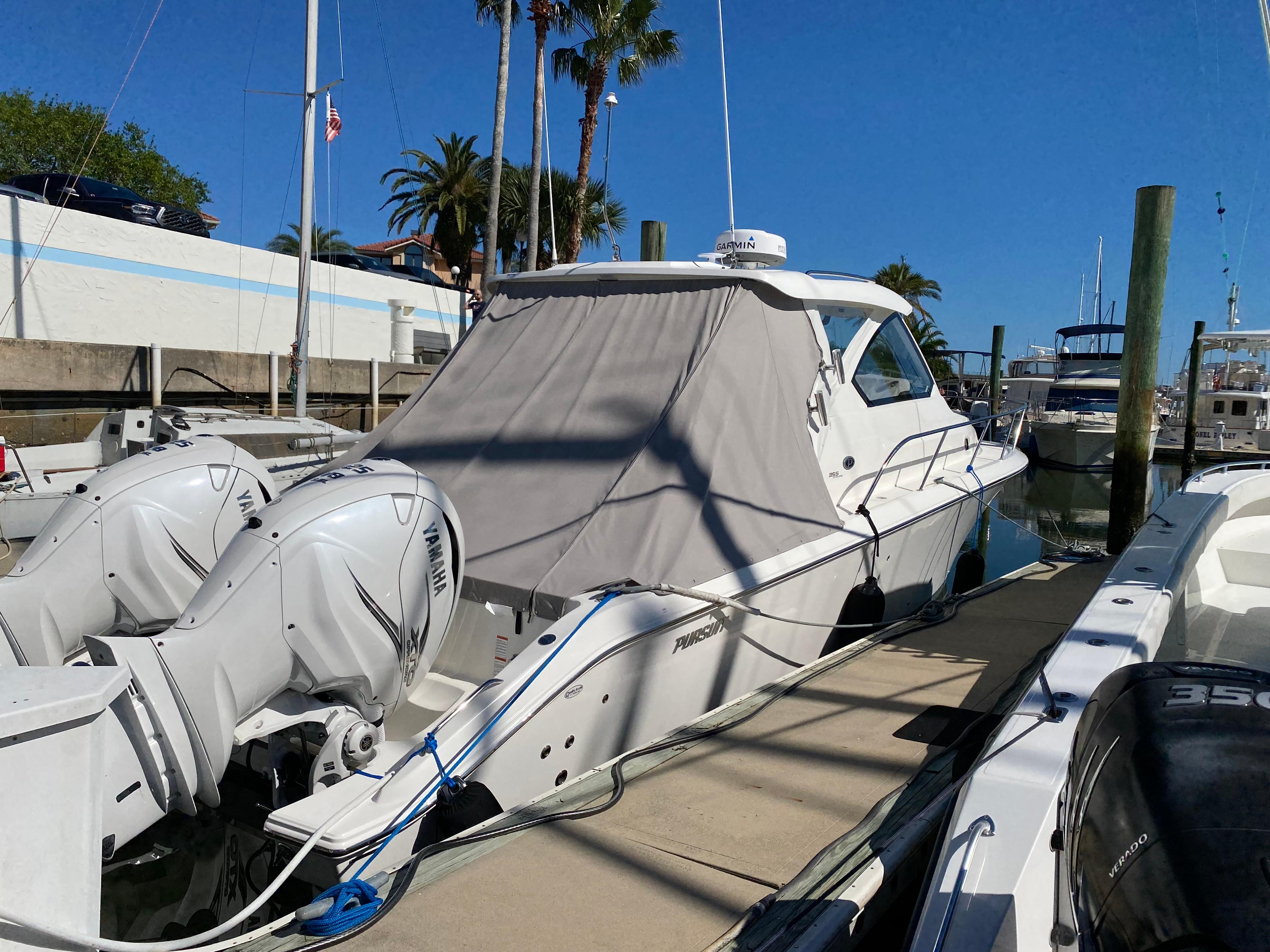 2021 Pursuit 355 OS Walkaround for sale - YachtWorld