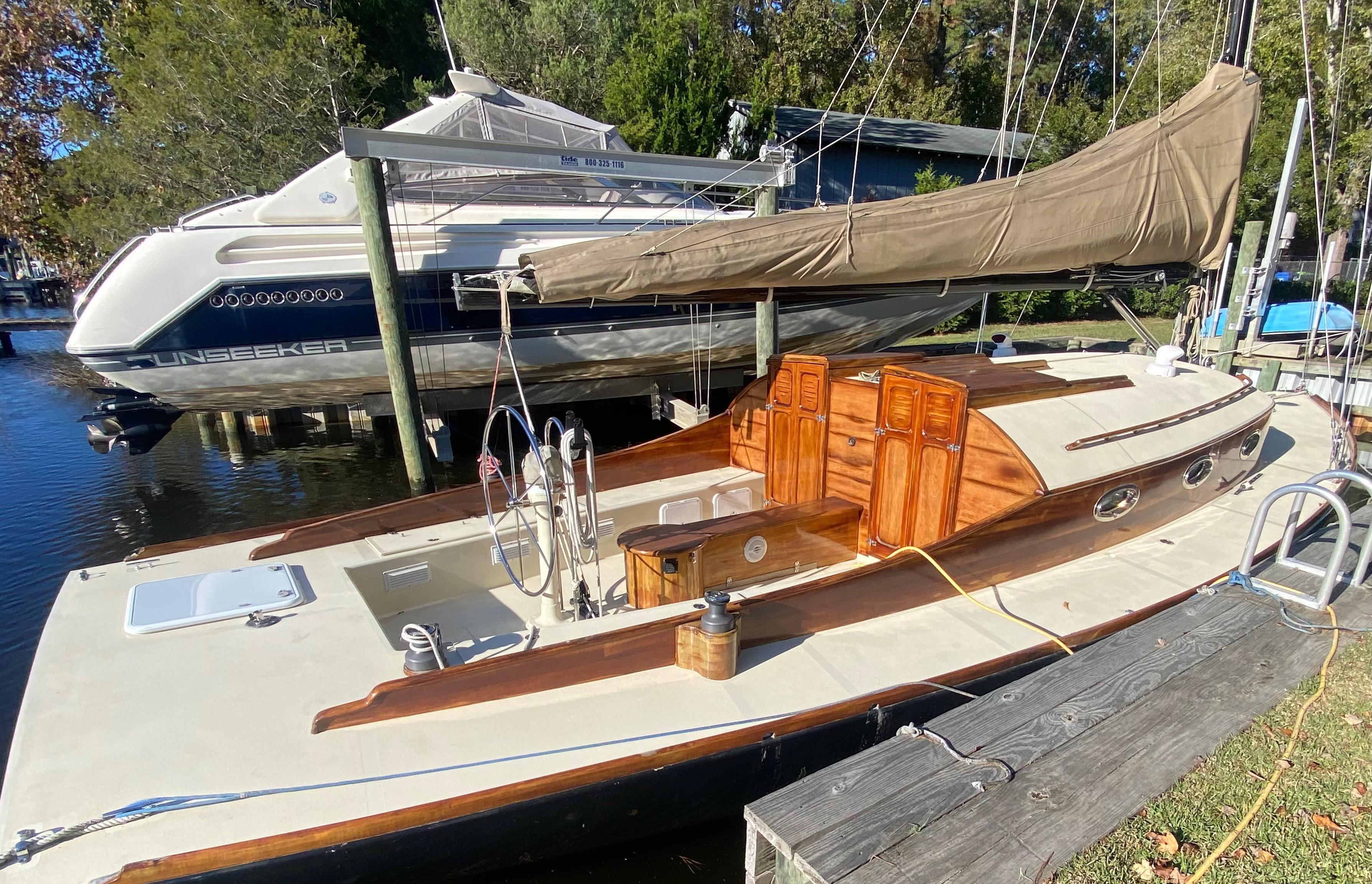 2012 Custom 37ft Catboat Yacht Adaptation Barnegat Bay A-Cat ...