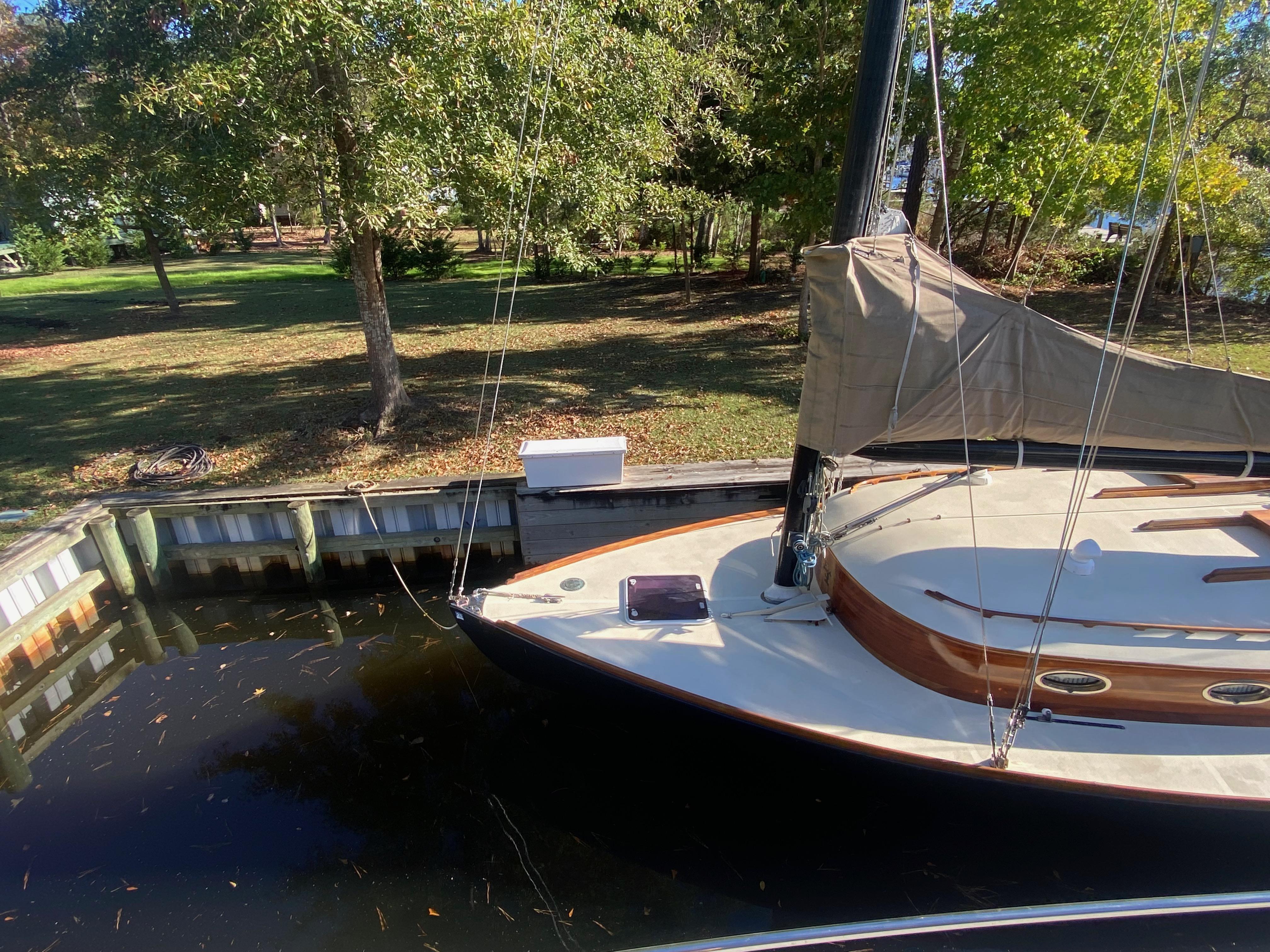2012 Custom 37ft Catboat Yacht Adaptation Barnegat Bay A-Cat Prestatie ...