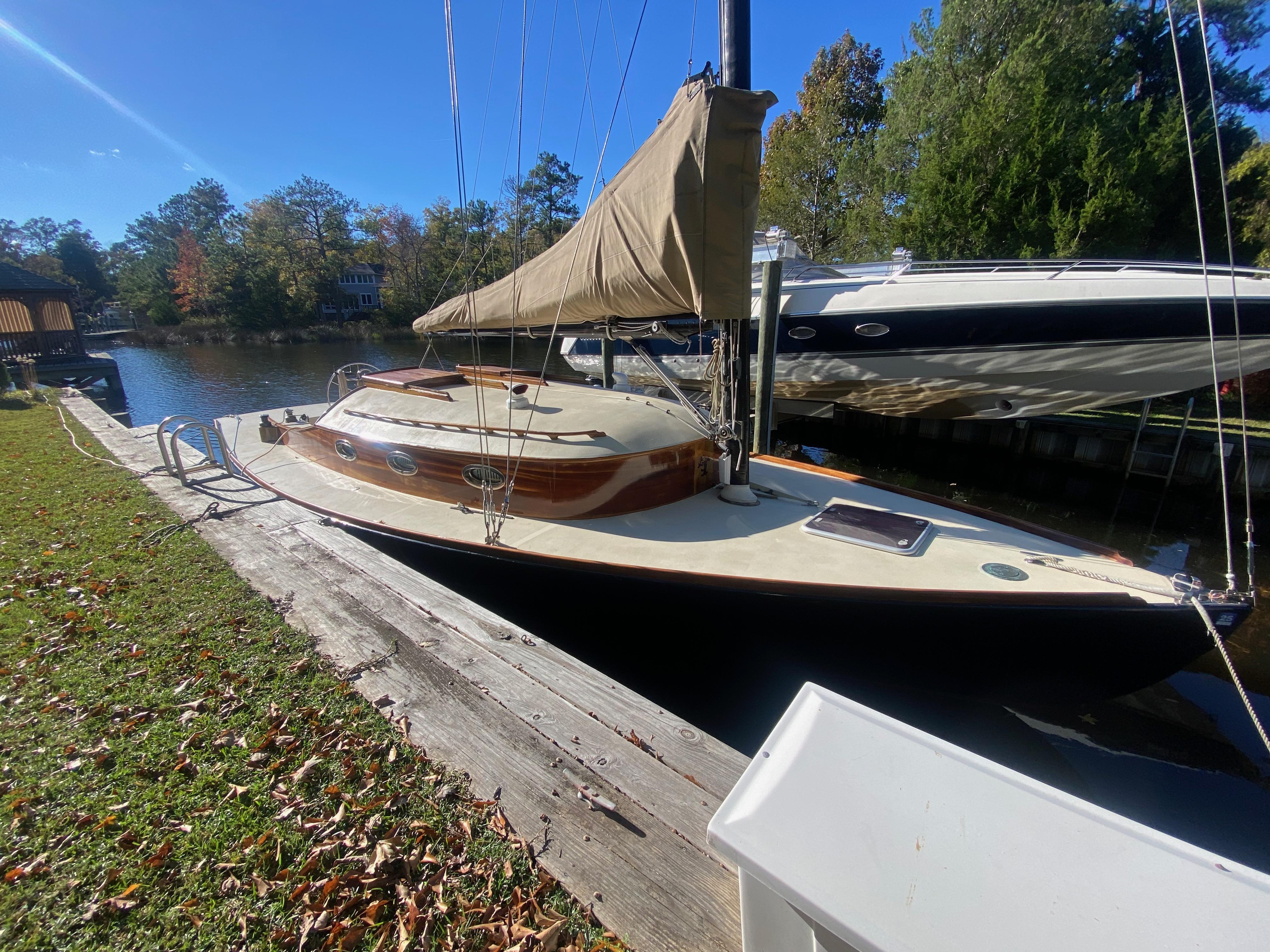 2012 Custom 37ft Catboat Yacht Adaptation Barnegat Bay A-Cat Prestatie ...
