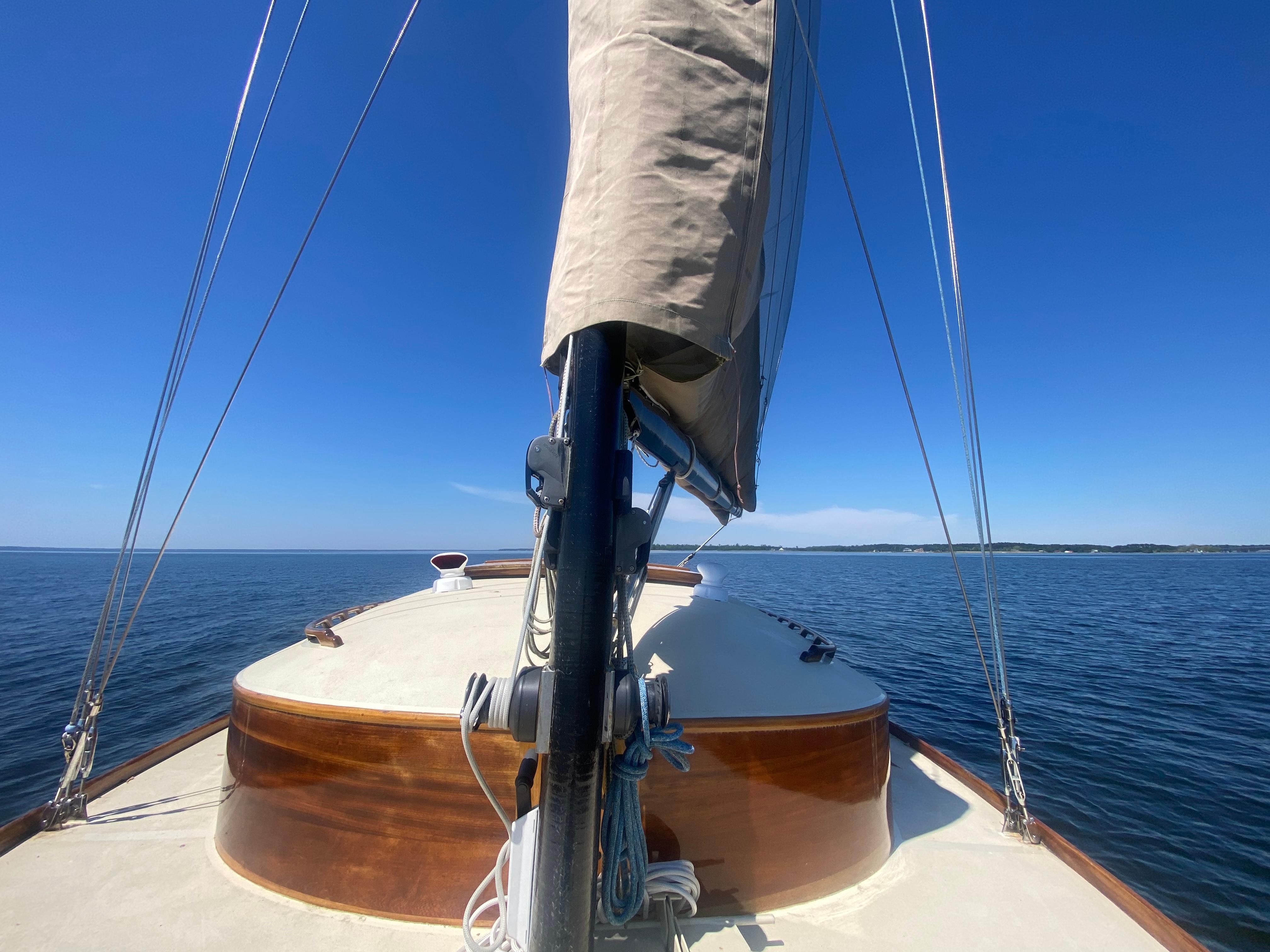 2012 Custom 37ft Catboat Yacht Adaptation Barnegat Bay A-Cat ...