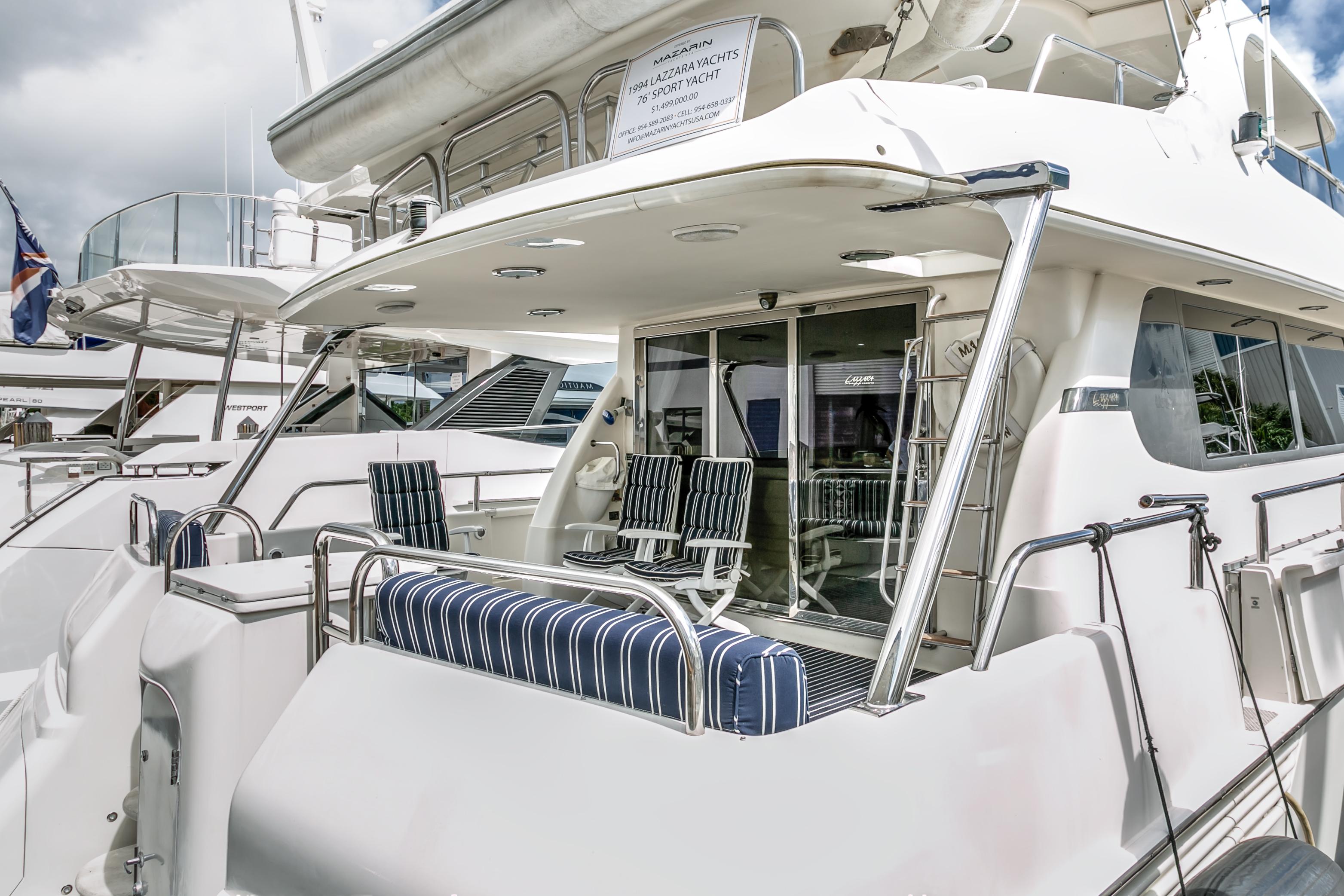 1994 Lazzara 76 Flybridge for sale - YachtWorld