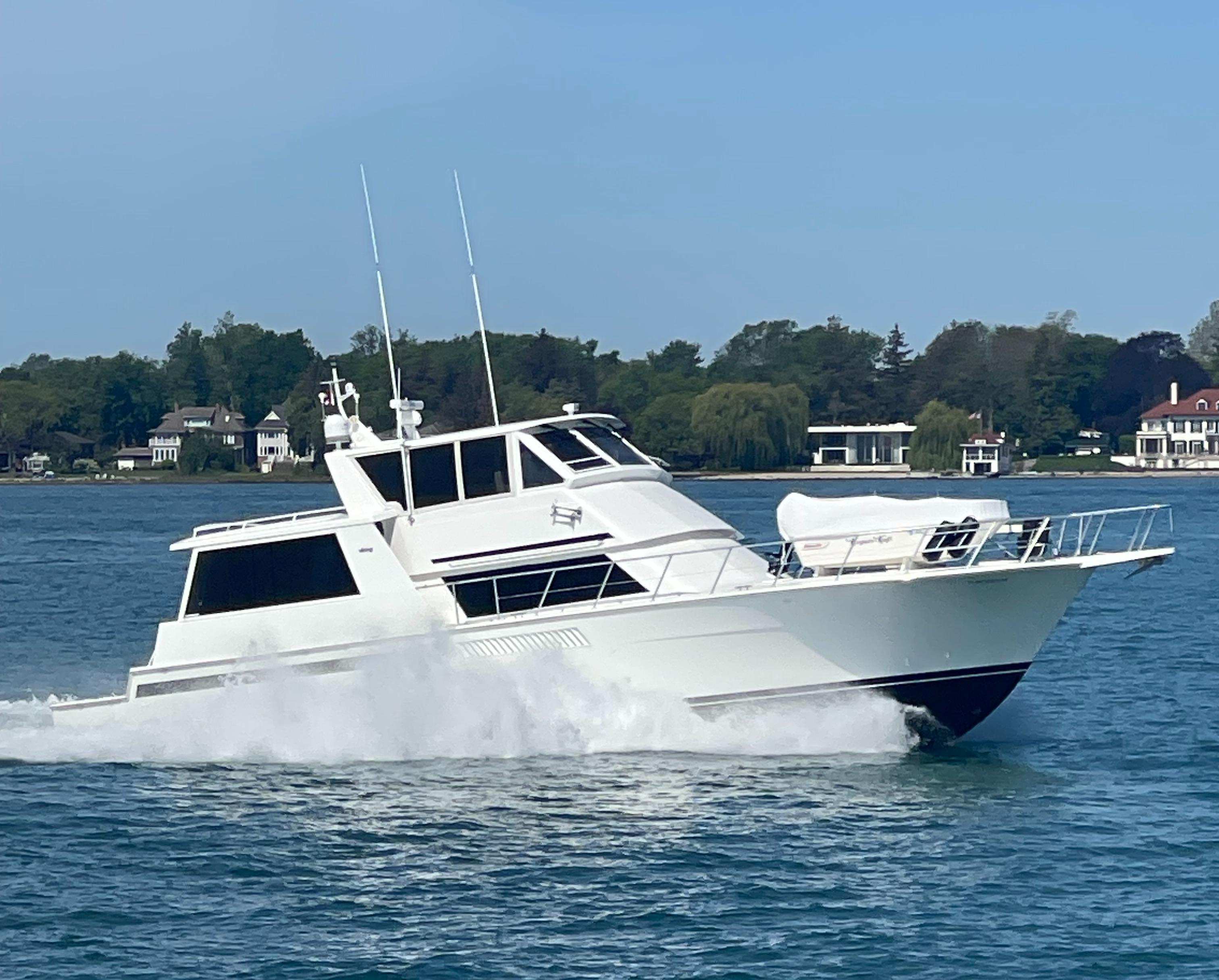 1998 Viking 60 Cockpit Sport Yacht Motor Yacht for sale - YachtWorld