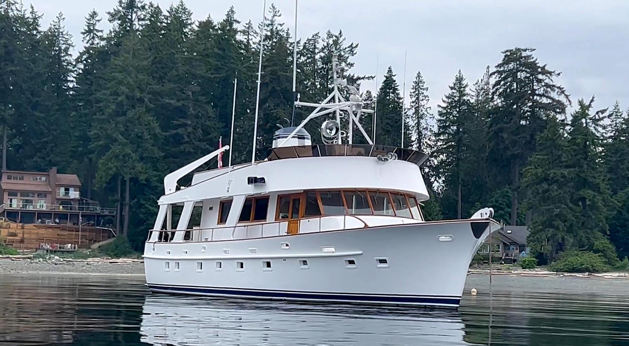1968 Custom 74 George Moore Passagemaker Trawlers en venta - YachtWorld