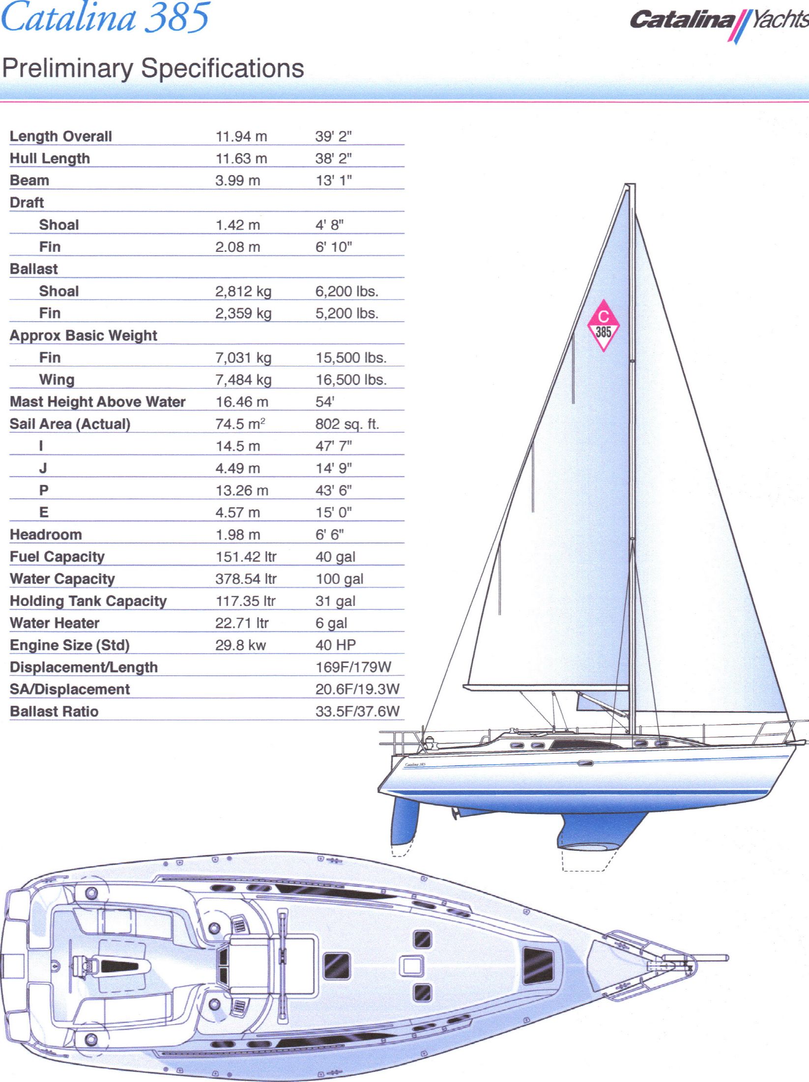 2025 Catalina 386 Cruiser for sale - YachtWorld