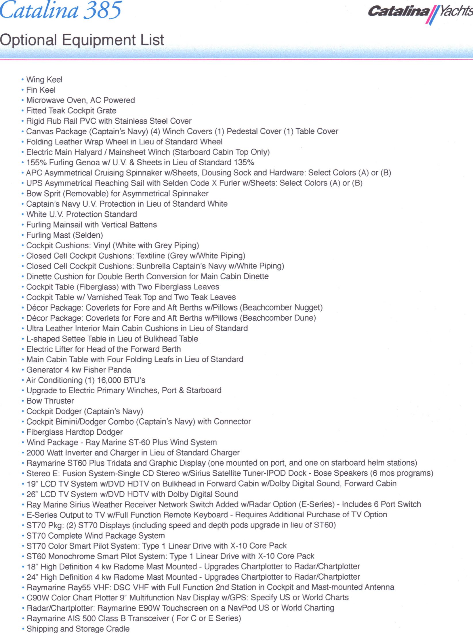 2025 Catalina 386 Cruceros (vela) en venta - YachtWorld