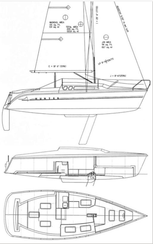 1998 Hunter 240 Racer/Cruiser for sale - YachtWorld