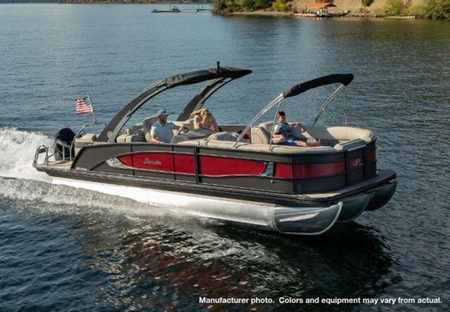 2023 Barletta Lusso 25QCSS Tri-Toon Pontoon for sale - YachtWorld