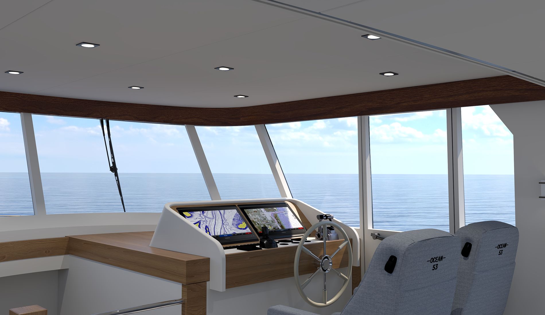 Boarncruiser 53 Ocean - Flybridge Nuove - iNautia