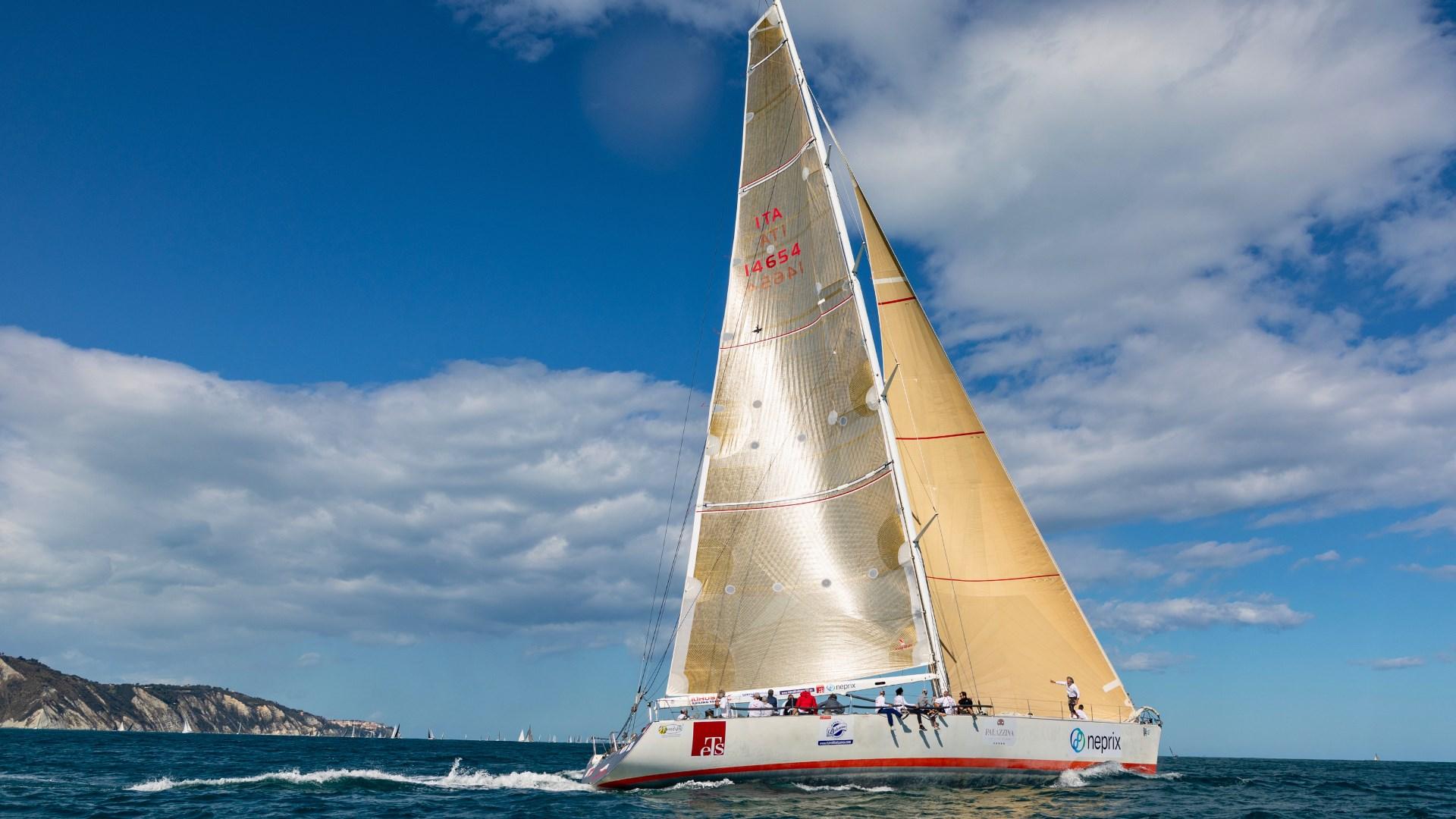 Used 1995 Custom Mistral Composite S.A. Farr 80 Maxi One Idrusa ...