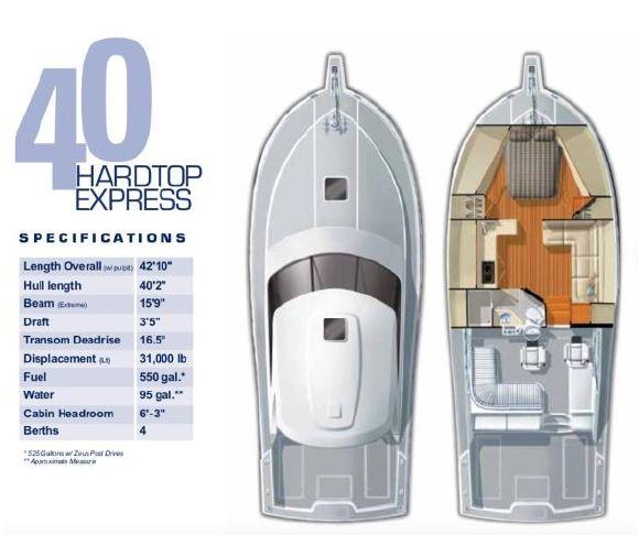 2011 Cabo 40 Hardtop Express Express Cruiser for sale - YachtWorld