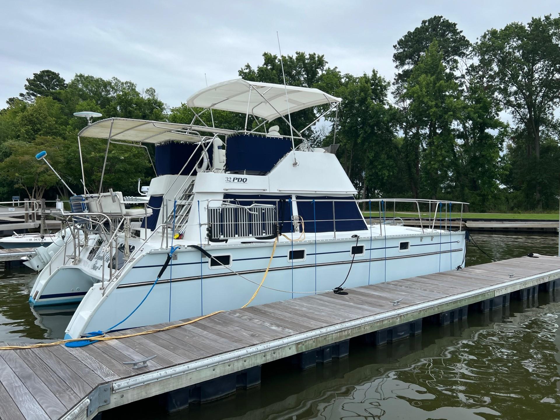 2002 PDQ 32 Passage Maker Power Catamaran for sale - YachtWorld