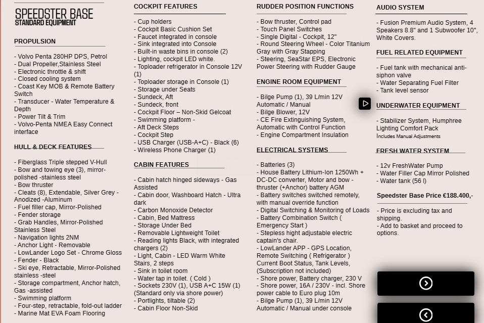 2025 LowLander Speedster 851 Lanchas rápidas en venta - YachtWorld