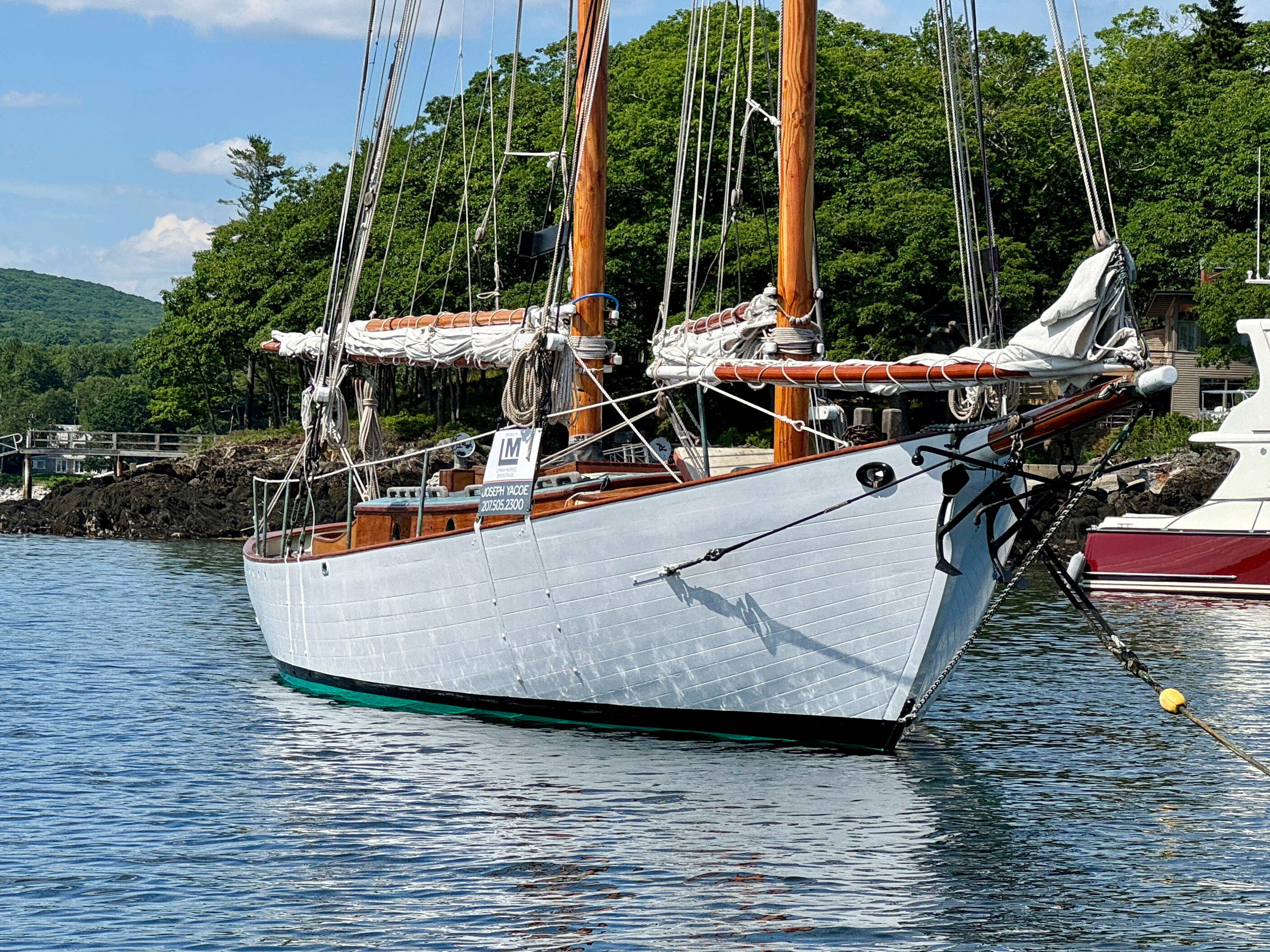 1996 Custom John Alden Malabar II Schooner for sale - YachtWorld