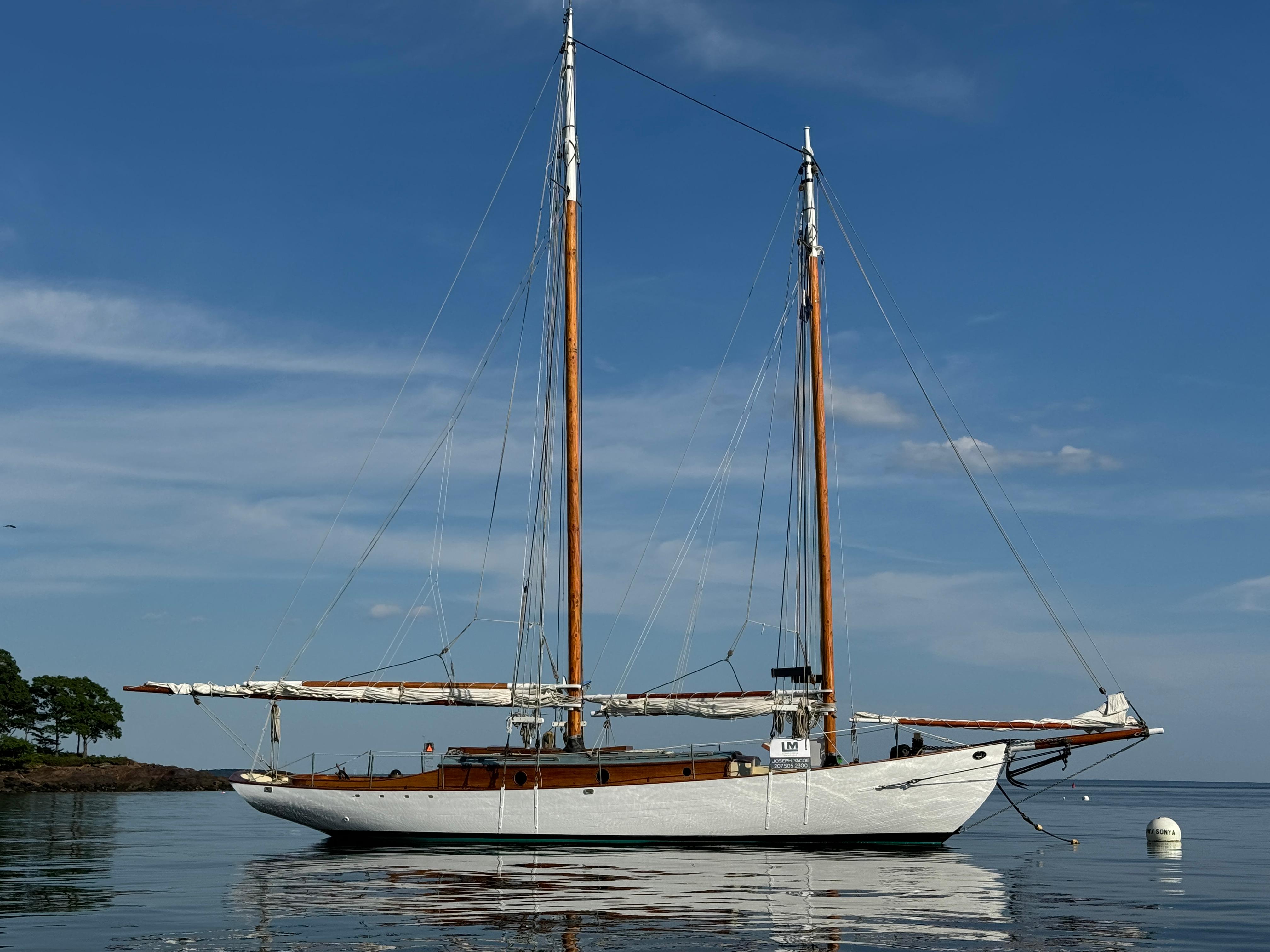 1996 Custom John Alden Malabar II Schooner for sale - YachtWorld