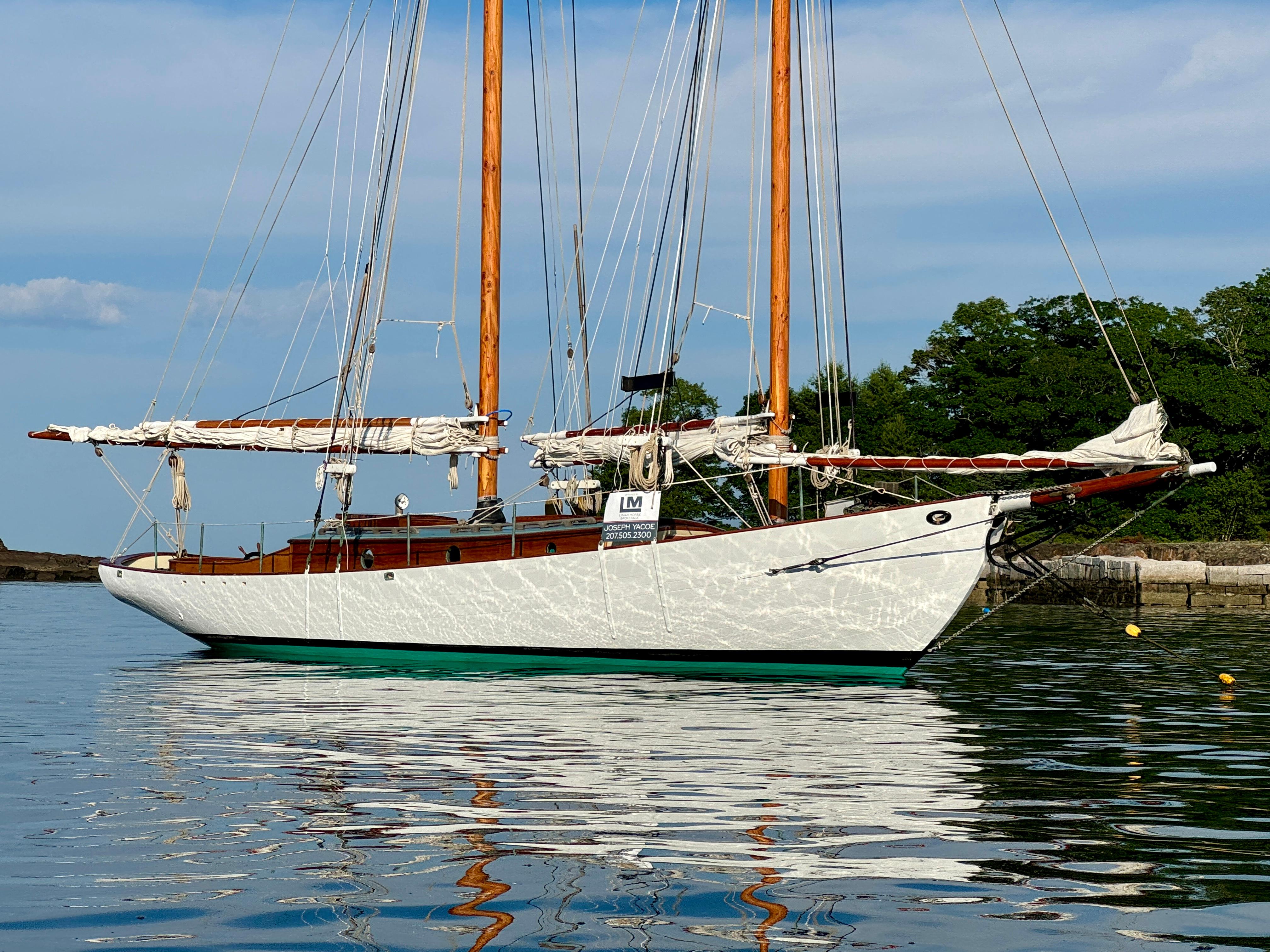 1996 Custom John Alden Malabar II Schooner for sale - YachtWorld